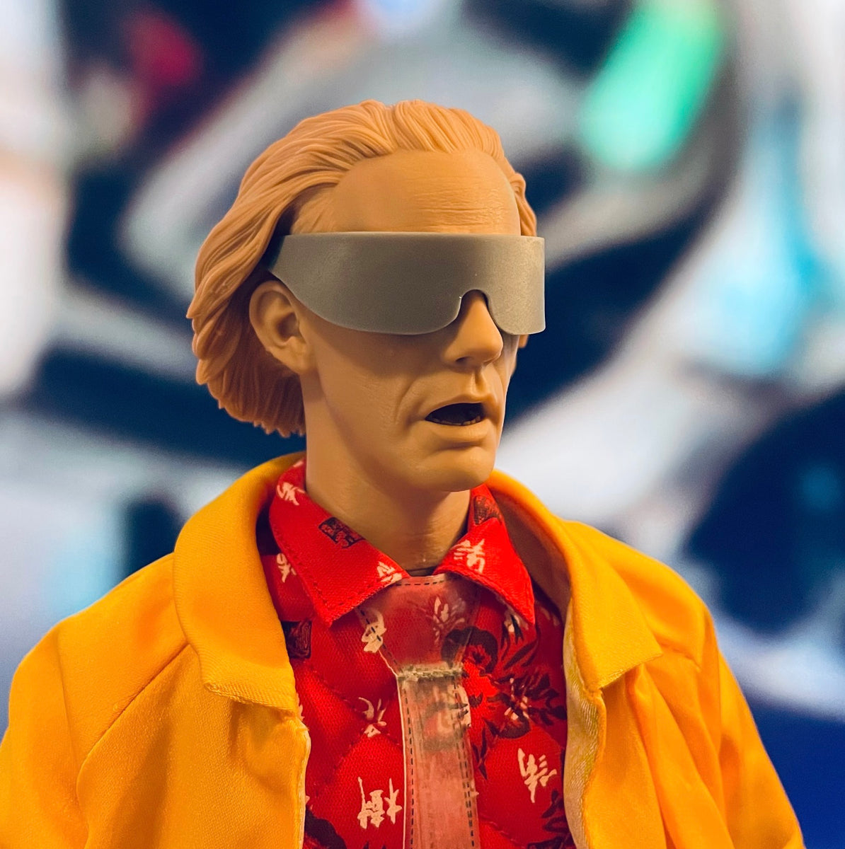 BTTF 2 Great Scott Doc with Glasses 1/6 - Sculpted Hair – Dean Tolliver ...