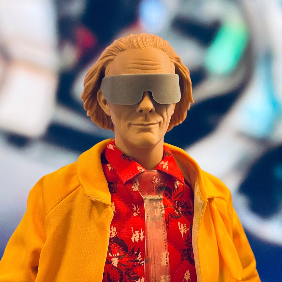 BTTF 2 Roads Doc with Glasses 1/6 - Sculpted Hair – Dean Tolliver Studios